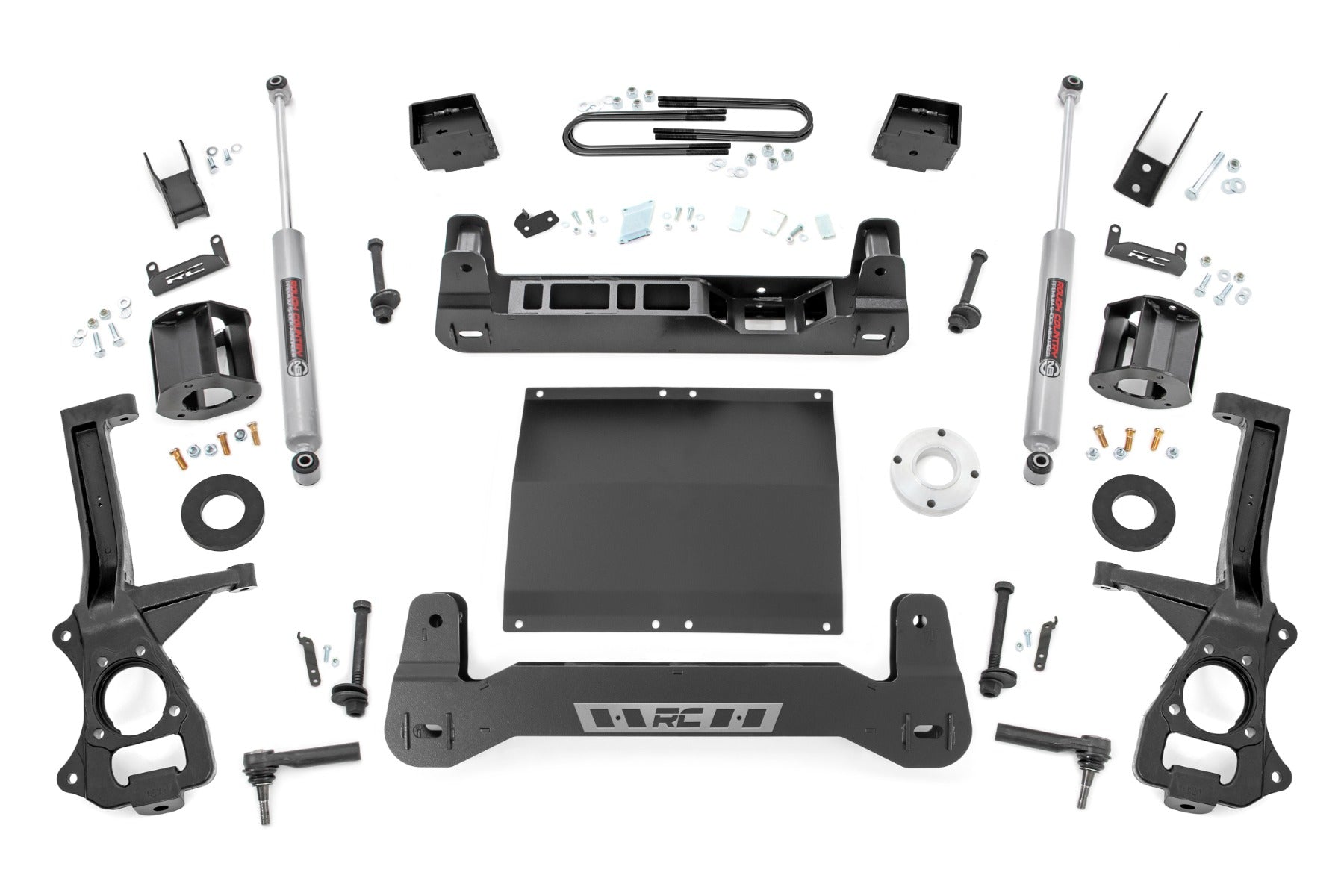 6 Inch Lift Kit | Mono Leaf Rear | Diesel | GMC Sierra 1500 2WD (2025-